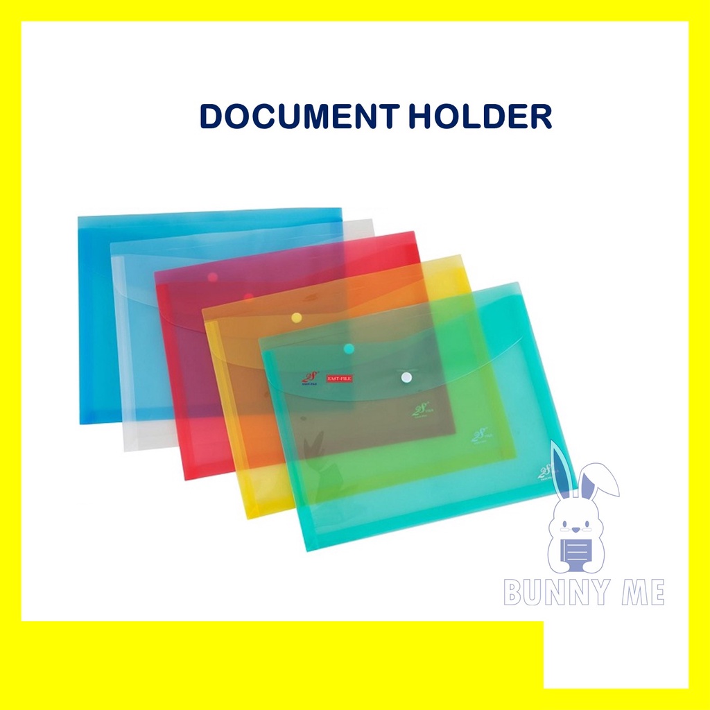 EAST-FILE A4 DOCUMENT FOLDER WITH BUTTON 116A | Shopee Malaysia