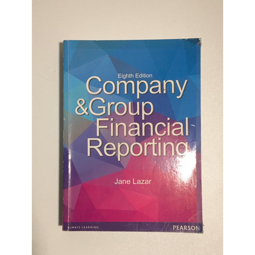 Company & Group Financial Reporting (Eighth Edition) | Shopee Malaysia