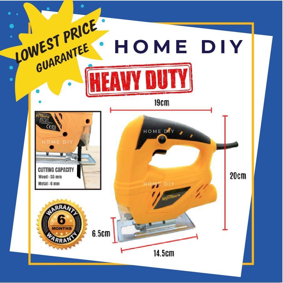 HUMHON JS6009 ELECTRIC JIG SAW 750W 3000RPM / ASAKO 500W ELECTRIK JIG ...