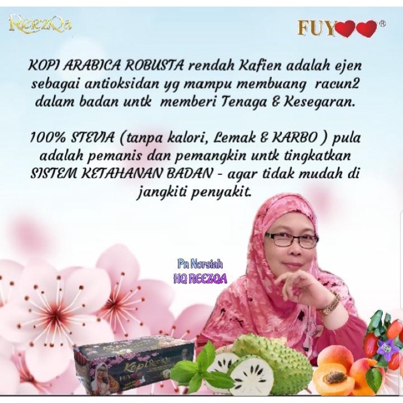 KOPI REEZQA FUYOO 1001 KHASIAT | Shopee Malaysia