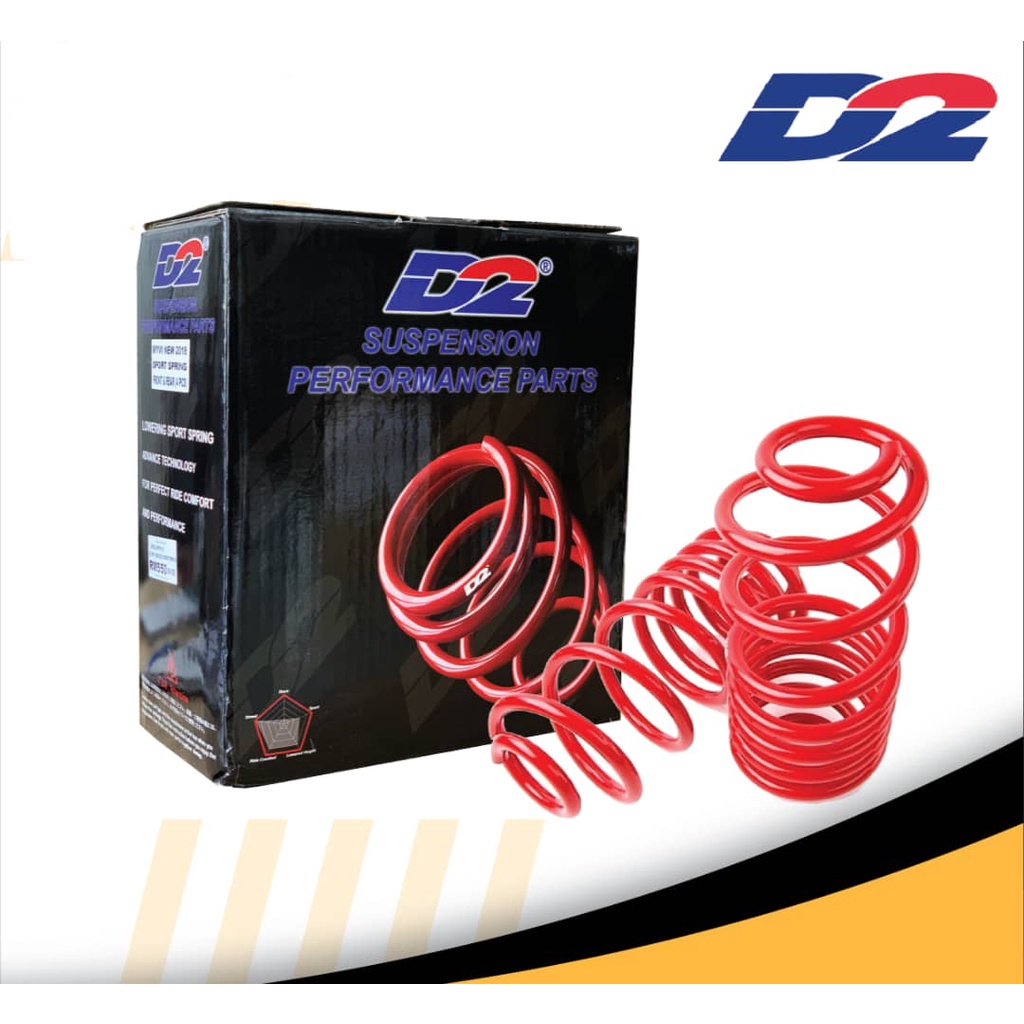 D2 Suspension Performance Parts - D2 Sport Spring - PERODUA MYVIOLD ...