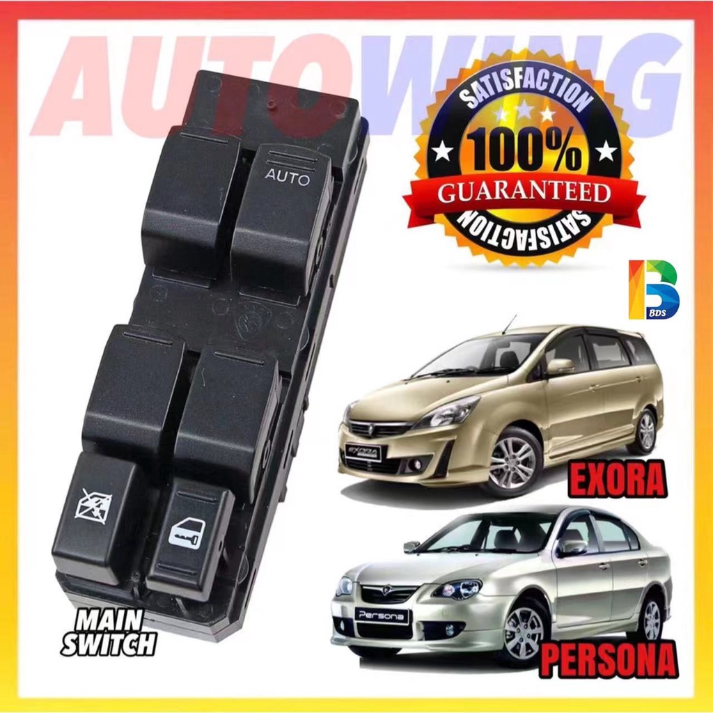 PROTON PERSONA / EXORA WINDOW MASTER MAIN SWITCH Car OEM Spare Parts ...