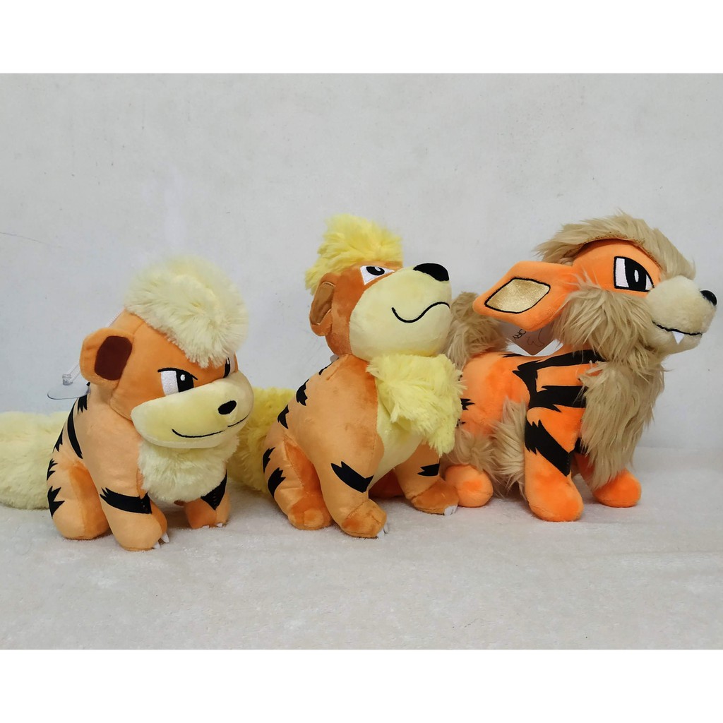 [READY STOCK IN MALAYSIA] Growlithe Arcanine Pokemon Plush Baby Animals ...