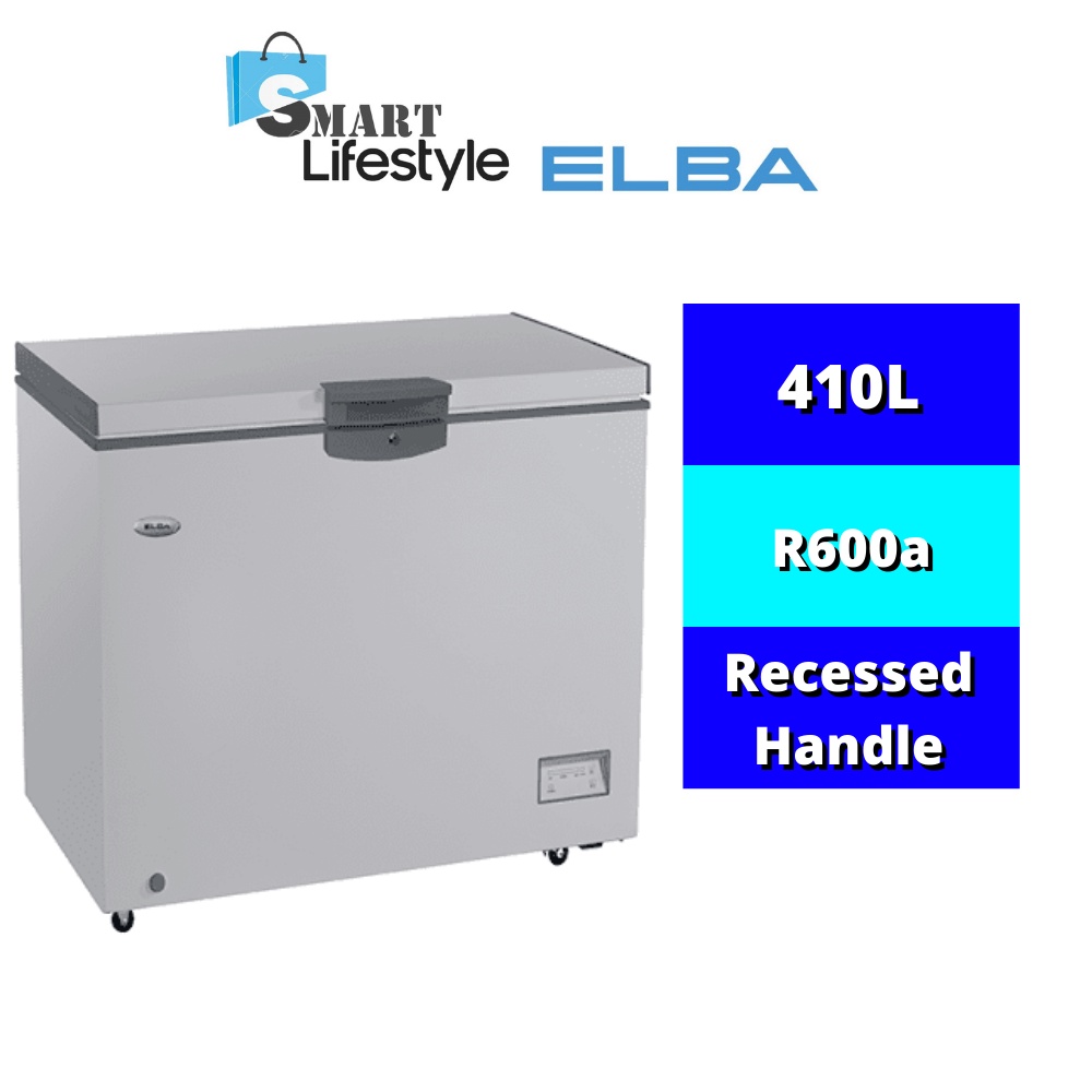 Elba Artico Dual Function Chest Freezer EF-F4132E (GR) | Shopee Malaysia