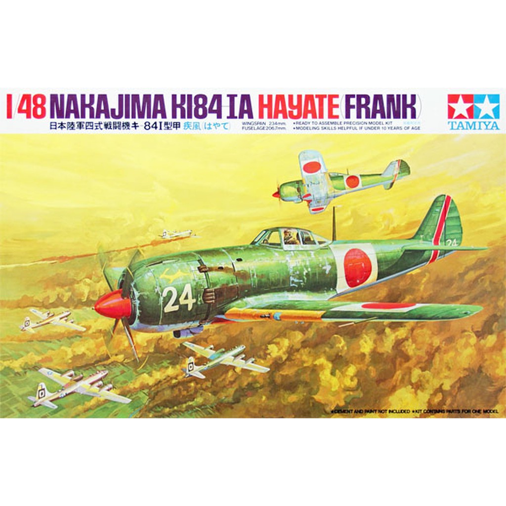 Tamiya 2nd World War FIGHTER Plane Model 1/48 Aircraft MITSUBISHI A6M2 ...