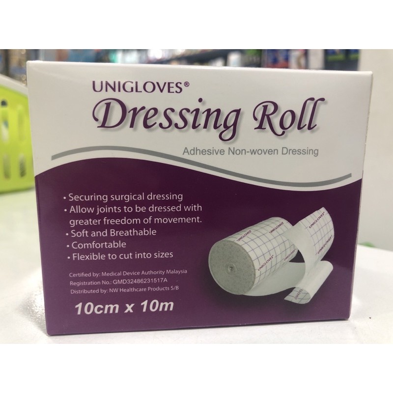 Unigloves dressing roll (10cm x 10m) | Shopee Malaysia