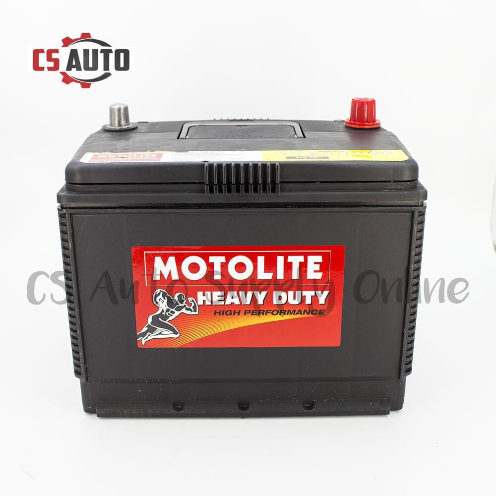 Century NS70R NS70 Motolite Car Battery MF for Proton Wira, Persona ...
