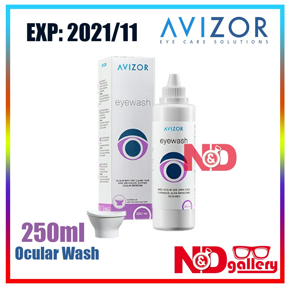 Avizor Eyewash , Soothes ocular irritation Ready Stock! | Shopee Malaysia