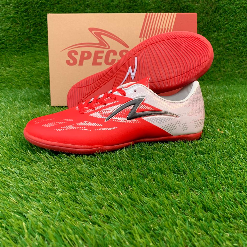 Futsal Shoes SPECS ALPHA PRO ELITE ACCELERATOR ORIGINAL RED | Shopee ...