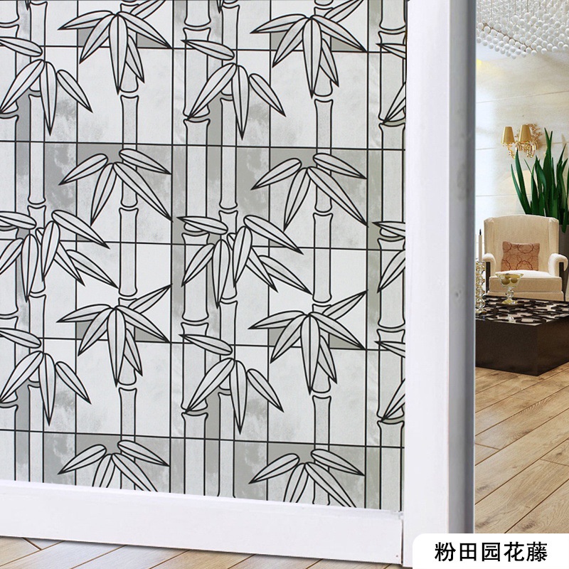 5 meter glass film Window Glass Sticker Home Office Bedroom Bathroom ...