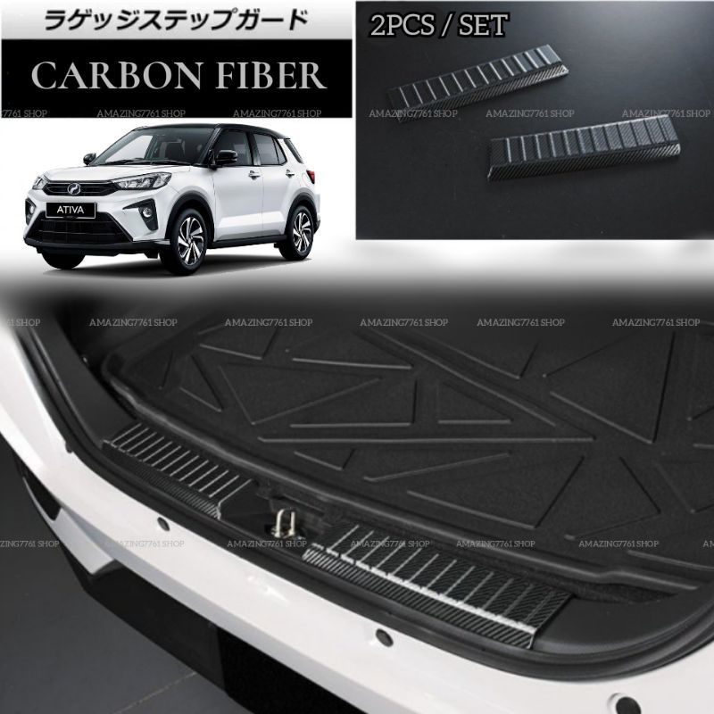 AMAZING PERODUA ATIVA CAR REAR BUMPER GUARD SILL PLATE PROTECTOR REAR ...