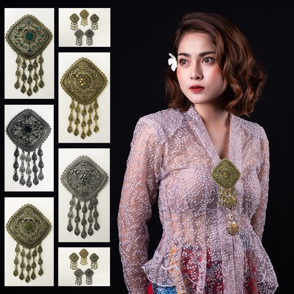Latest - Ethnic kebaya Brooch/Beautiful Brooch Women's Accessories Code ...