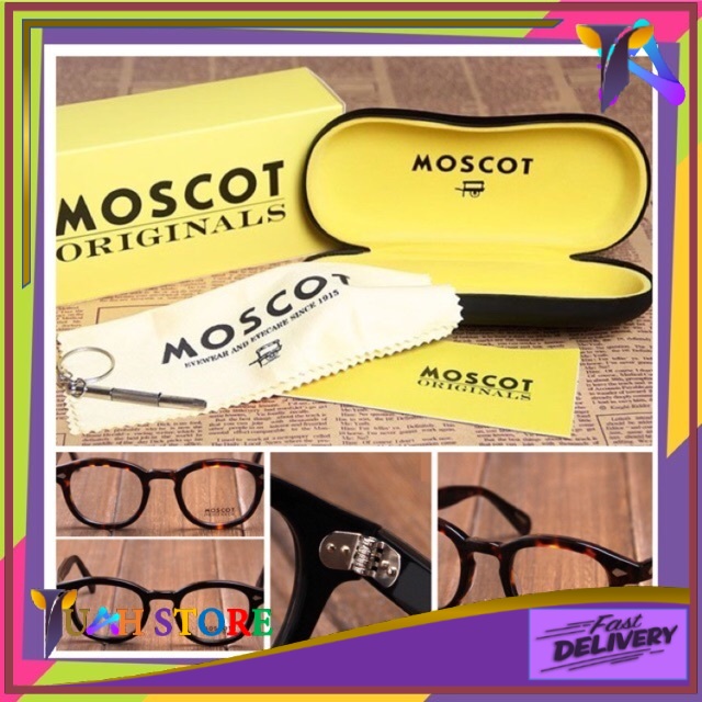 MOSCOT LEMTOSH eye wear High Quality Frame Retro Round Men & Women(FREE ...