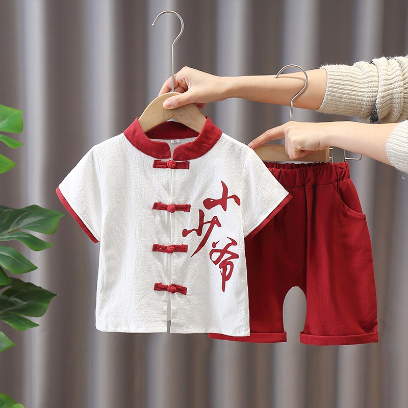 Fast Shipping 唐裝男童 chinese new year clothes tang suit kids boy chinese ...