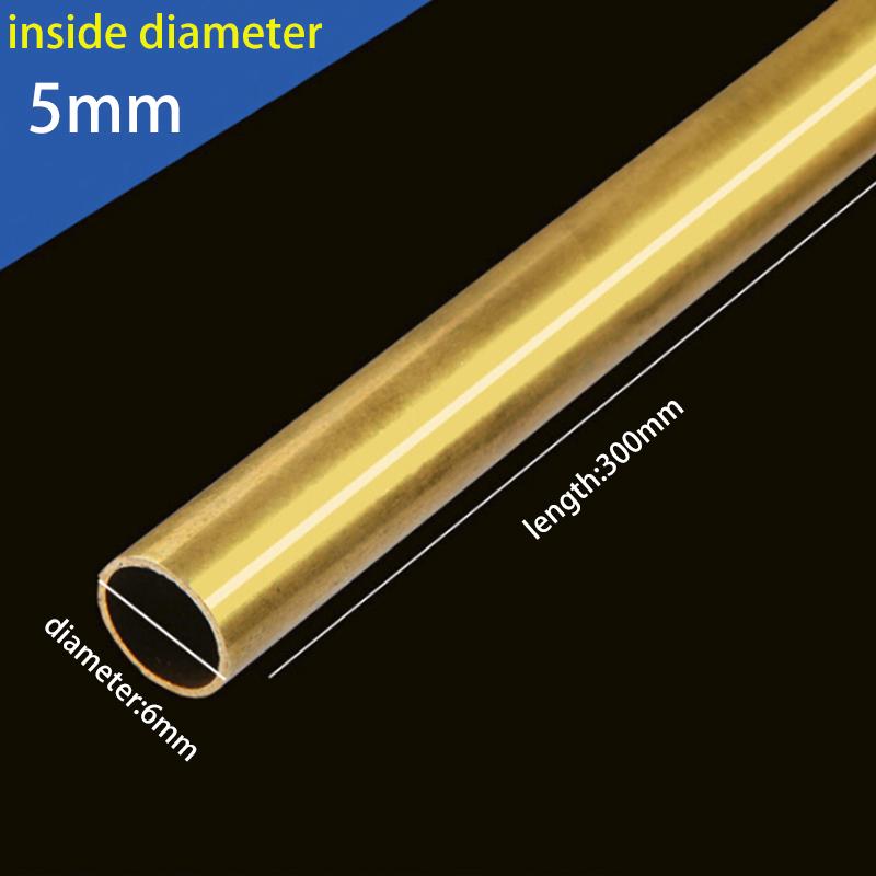 300/200mm Round Brass Tube Copper Pipe OD 2/3/6/8mm For Modelmaking ...