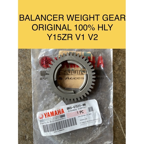 Y15ZR BALANCER WEIGHT GEAR ORIGINAL 100% HLY FOR Y15ZR Y15 YSUKU BK6 ...