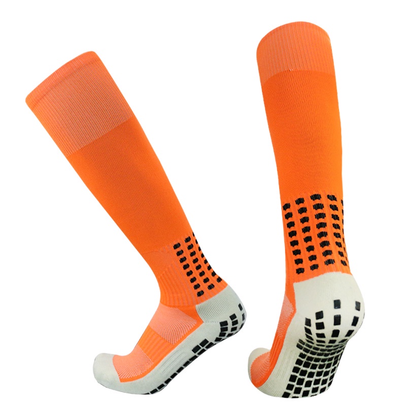 New Men Women Soccer Socks Long Sports Silicone Non-Slip Grip Football ...