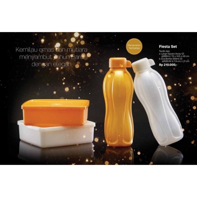 Tupperware Fiesta Set (4pcs) | Shopee Malaysia