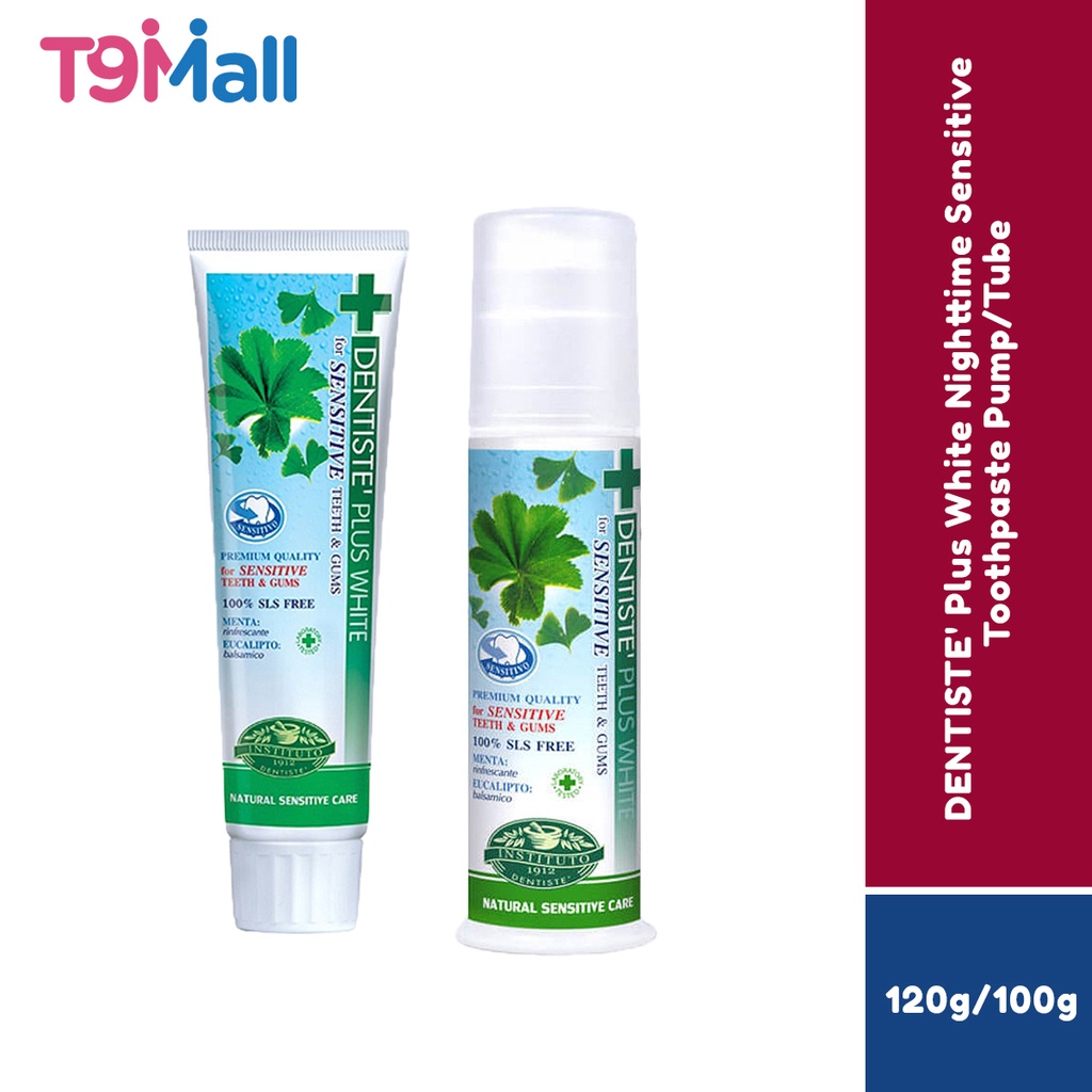 DENTISTE' Plus White Nighttime Sensitive Toothpaste 120g(Pump) / 100g ...