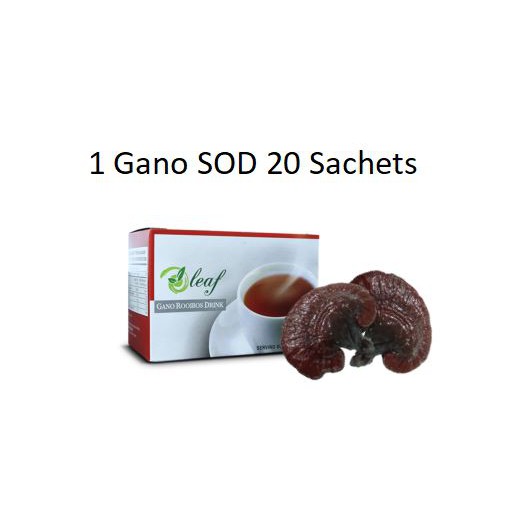 Gano Rooibos Tea ( SOD 20 Sachets ) ( ganoderma lucidum ) 灵芝 抗酸茶 ...
