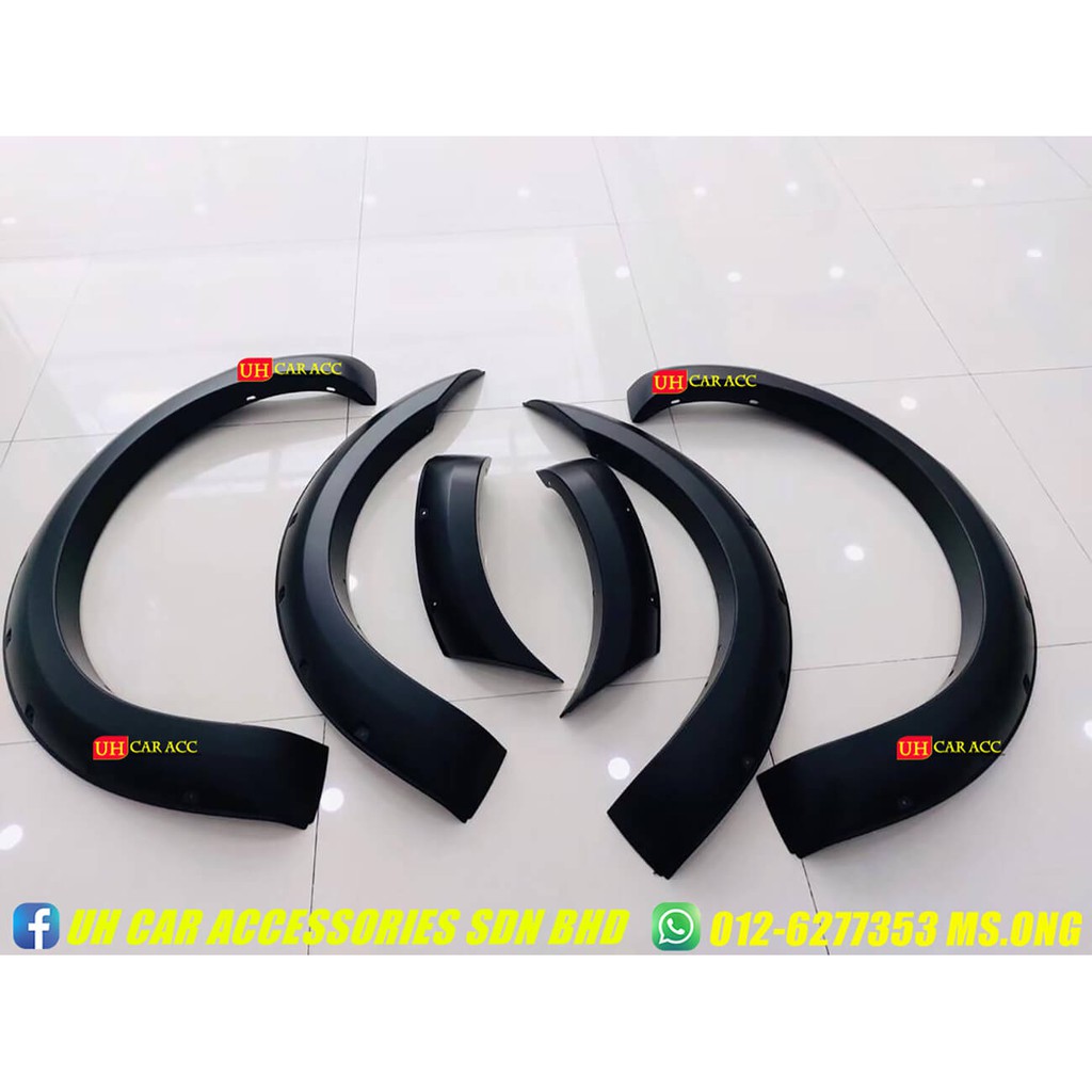 Ford ranger 2019-2020 t8 pp fender arch flare flares with nuts good ...