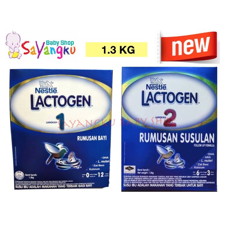 Nestle Lactogen Step 1/2 - 1.3kg | Shopee Malaysia