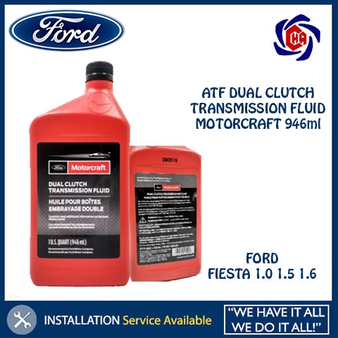 Ford Fiesta Focus ATF Dual Clutch Tranmission Fluid Motorcraft (946ml ...