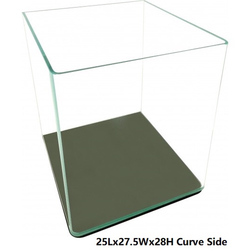 Crystal Clear Cube Aquarium Tank (20cm / 25cm / 30cm / 35cm) | Shopee ...