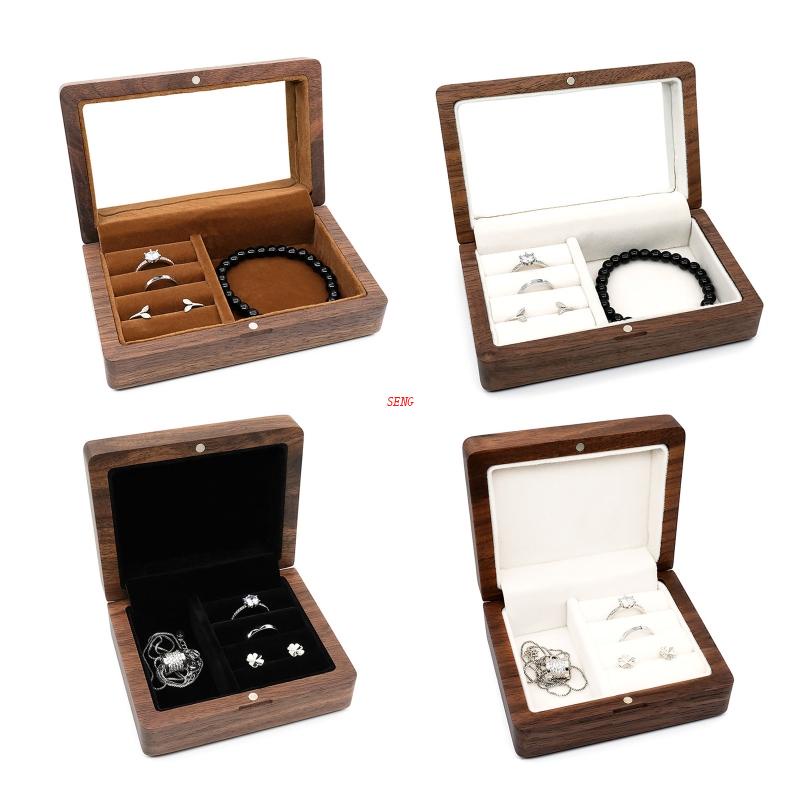 seng Jewelry Organizer Jewellery Storage Box Earring Holder for Men ...