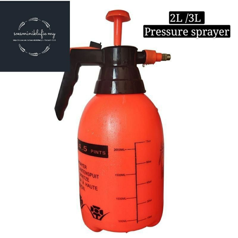 2 L 3 L pressure sprayer brass nozzle presure sprayer garden plastic ...