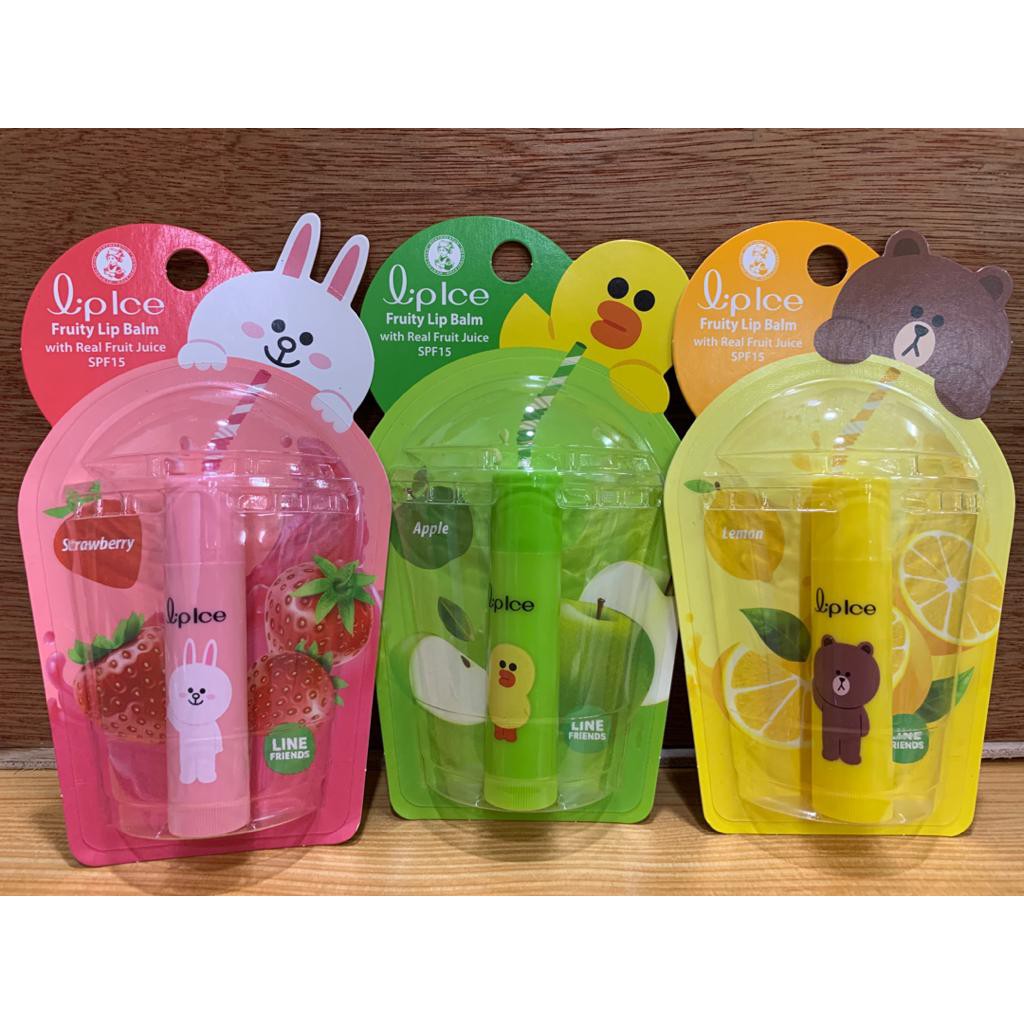 LIP ICE FRUITY WITH REAL FRUIT JUICE LIP BALM 3.5G | Shopee Malaysia