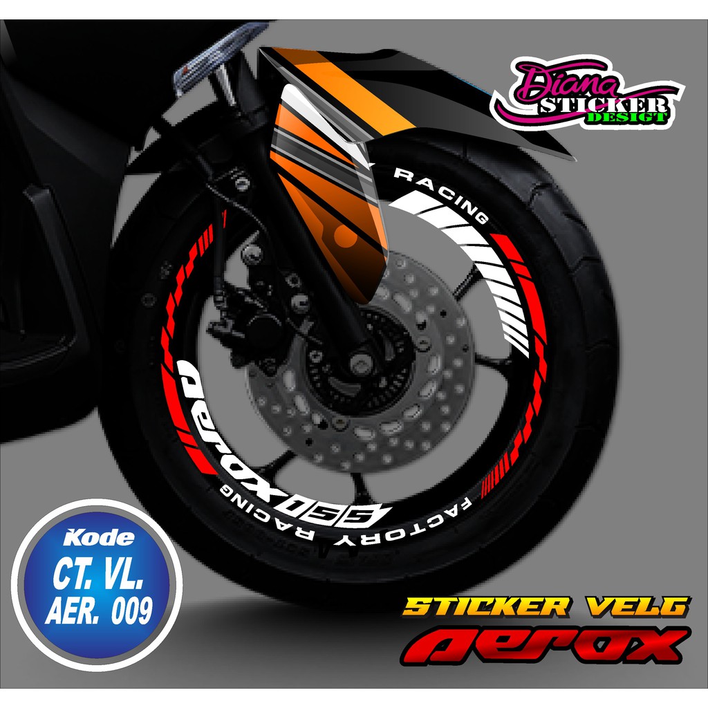 Cutting LIST AEROX-STICKER CUTTING Wheel LIST Variation AEROX Wheel ...