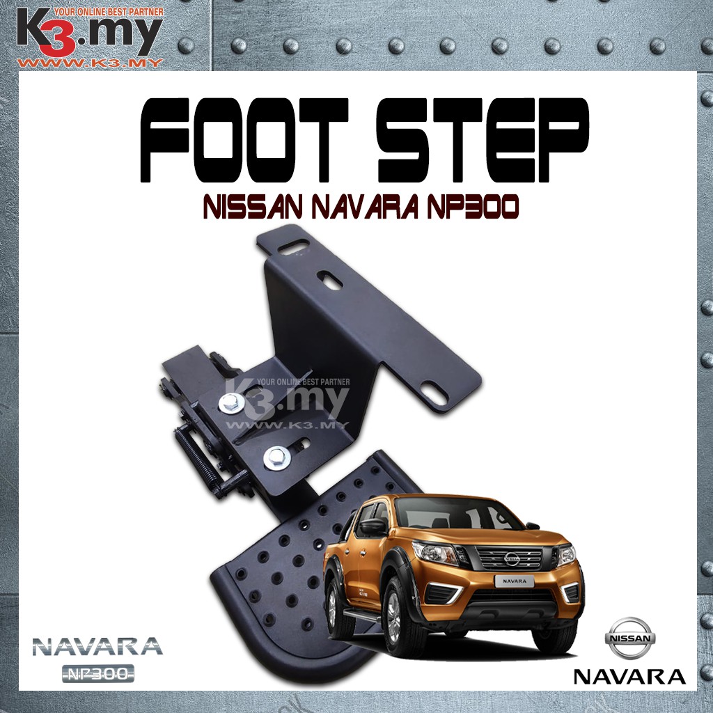 Nissan Navara NP300 Retractable Back 4x4 Rear Foot Step T-Step Bed Step ...