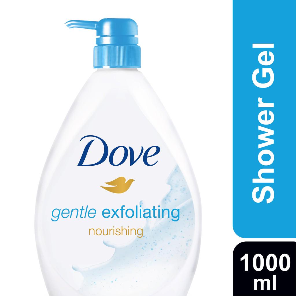 [Bundle of 5] Dove Shower Gel Gentle Exfoliating 1000ml | Shopee Malaysia