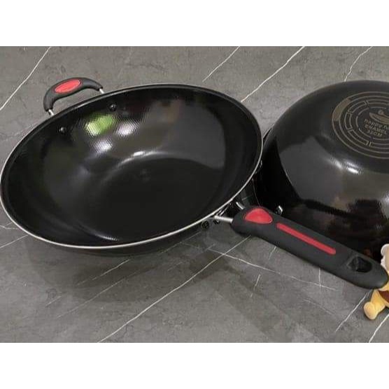 Face Cooking ENAMEL Handle / KUPING 34 CM | Shopee Malaysia