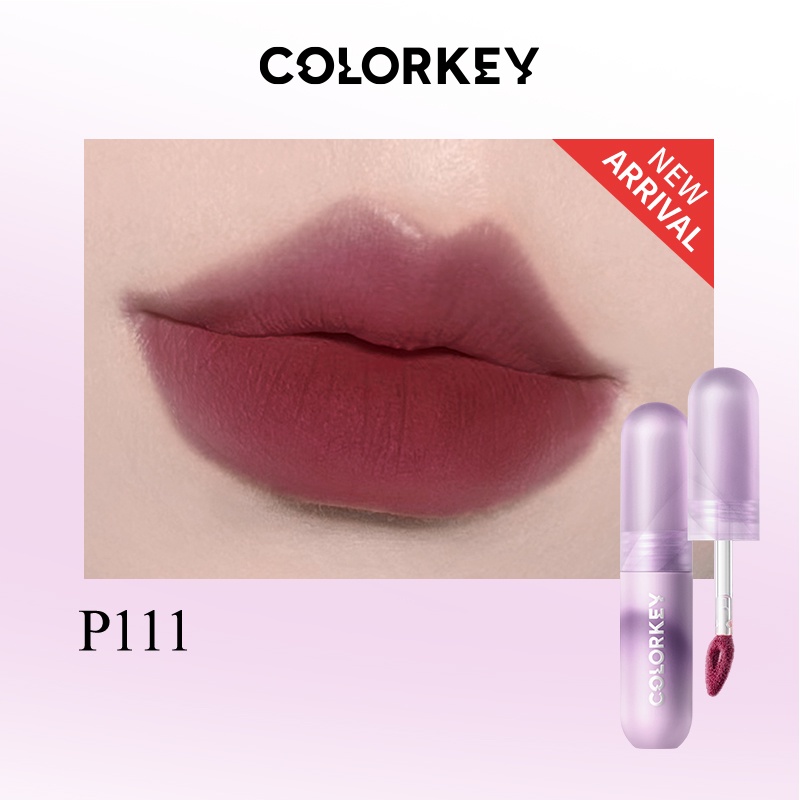 Colorkey Mousse Lip Mud Matte Texture Lip Gloss Liquid Lipstick Non ...