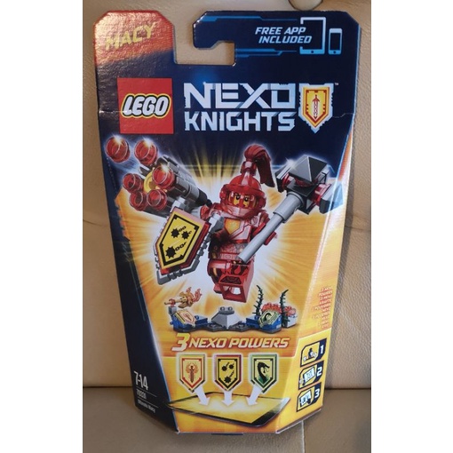 Lego Nexo Knight Macy 70331 Robin 70333 Ultimate General Magmar 70338 ...