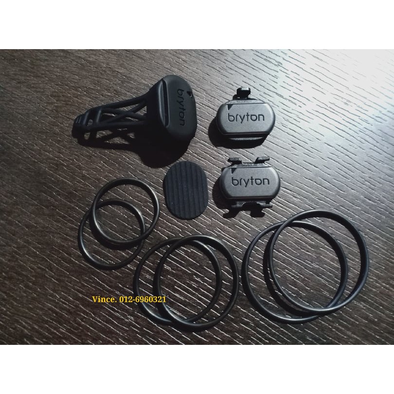 BRYTON SENSOR Cadence + Smart Speed Sensor + Bluetooth 4.0 & ANT+ HEART ...