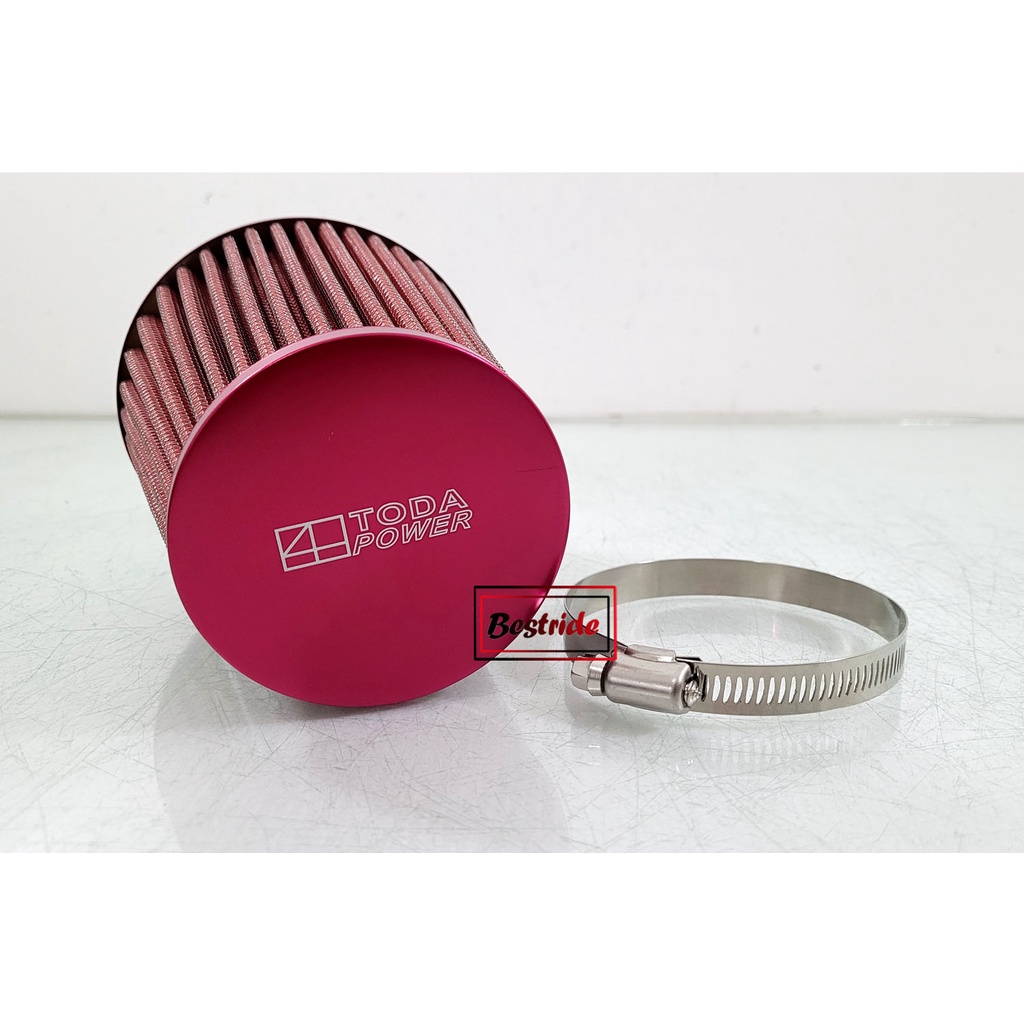 NEW TODA POWER 3'' High Flow Inlet Air Intake Round Cone Air Filter ...