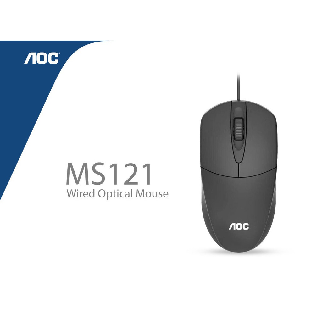 AOC MS121 Wired Mouse | Shopee Malaysia