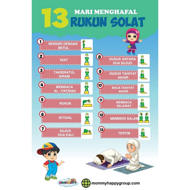 ABM- Bunting Rukun Solat (2x3 kaki) | Shopee Malaysia