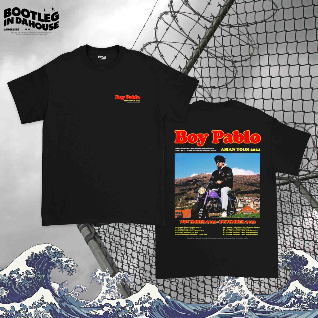 Boy Pablo Asian Tour 2022 T-shirt - Boy Pablo Asian Tour 2022 Shirt ...