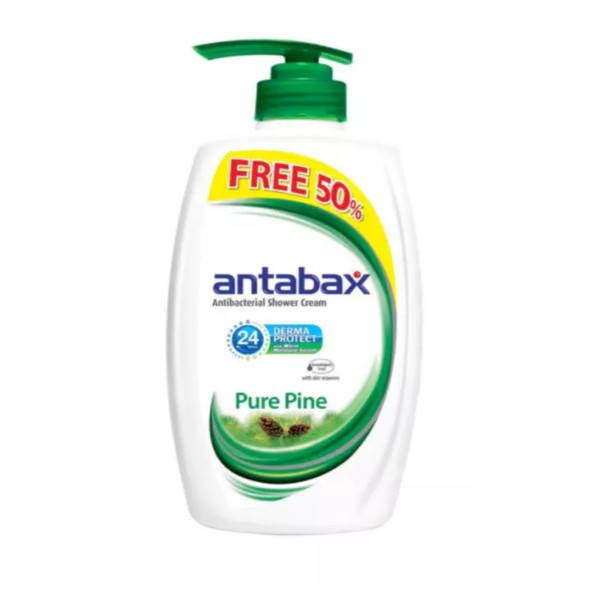 Antabax Shower Cream 650ml + Free 50% Pure Pine/Protect/Fresh/Nature ...