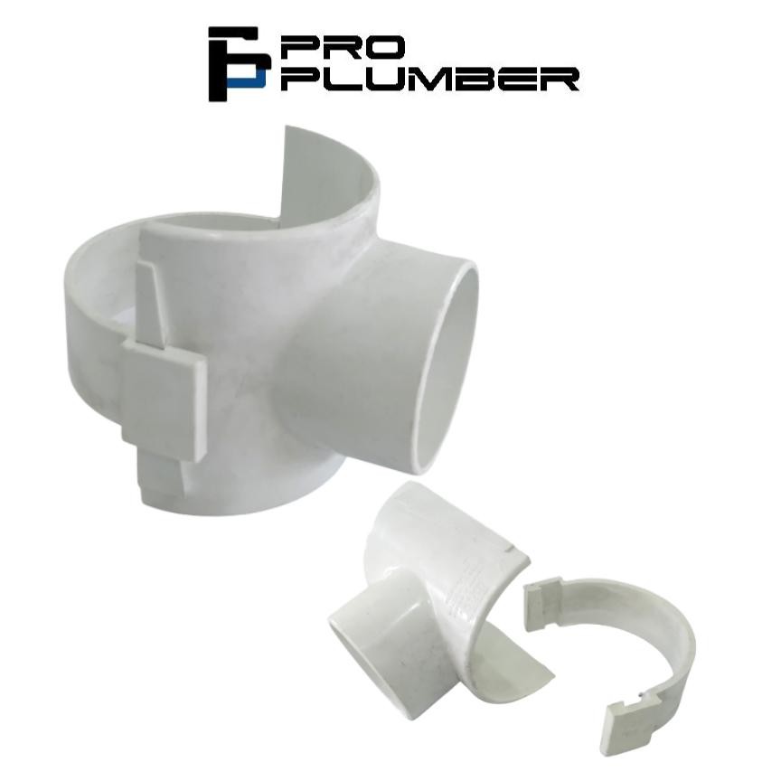 6" x 3" uPVC Fitting Boss Connector Pipe Connector Alatan Paip Plumbing ...