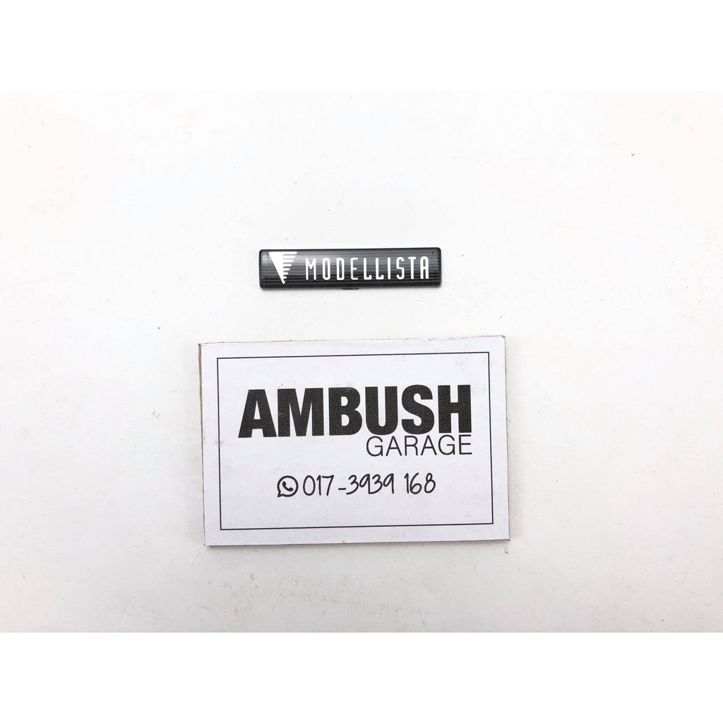 Modellista Logo Emblem Badge Universal Modelista Skirting Logo Toyota ...