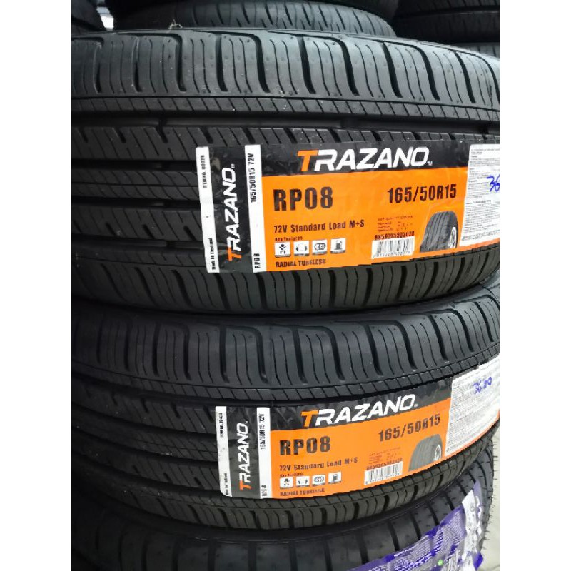 165/50/15 Trazano RP08 Tyre Thailand Tayar | Shopee Malaysia