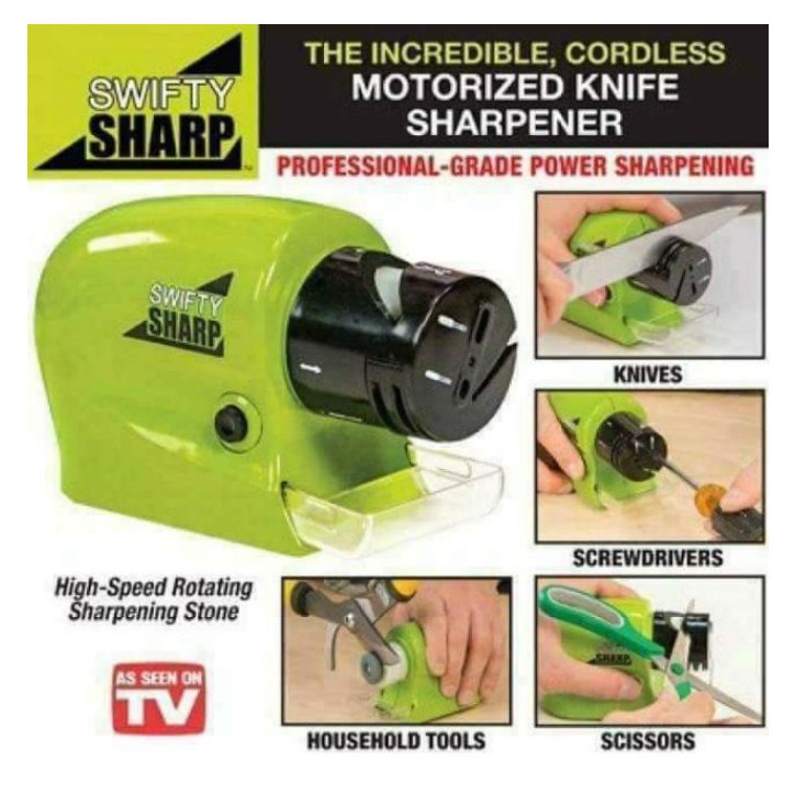 Swifty Sharp Cordless Motorized Knife Precision Household Tools ...
