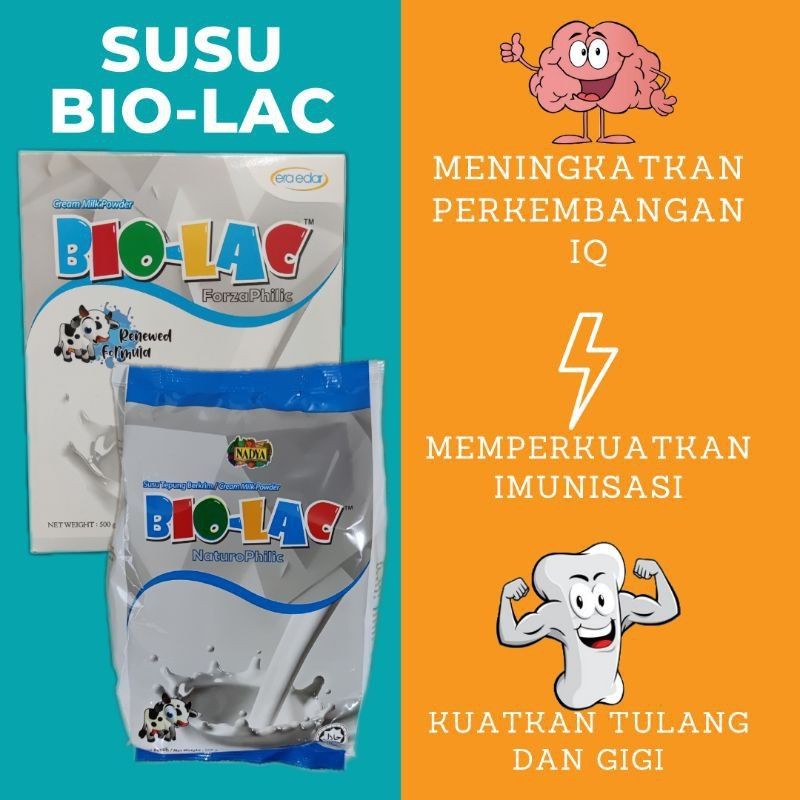 SUSU FORMULA Susu Biolac Milk Formula (Free Freegift) Bio-lac Bio lac ...