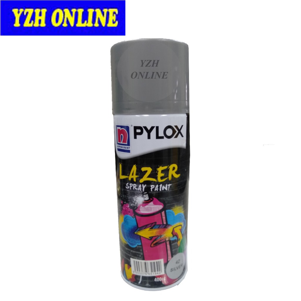 Nippon Pylox Spray Paint - 42 Silver | Shopee Malaysia