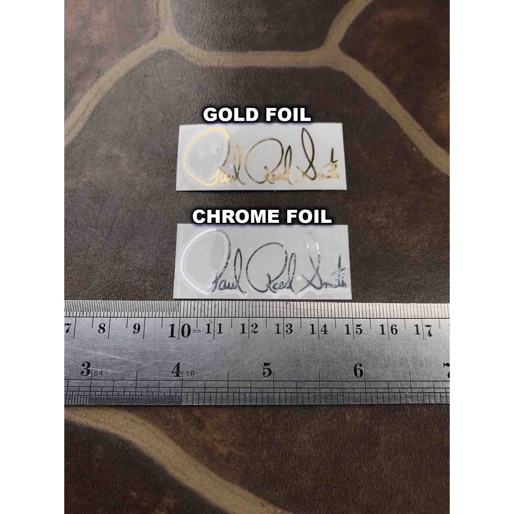 Prs Sticker Paste Headstock Decal Paul Reed Smith Acoustic Electric ...